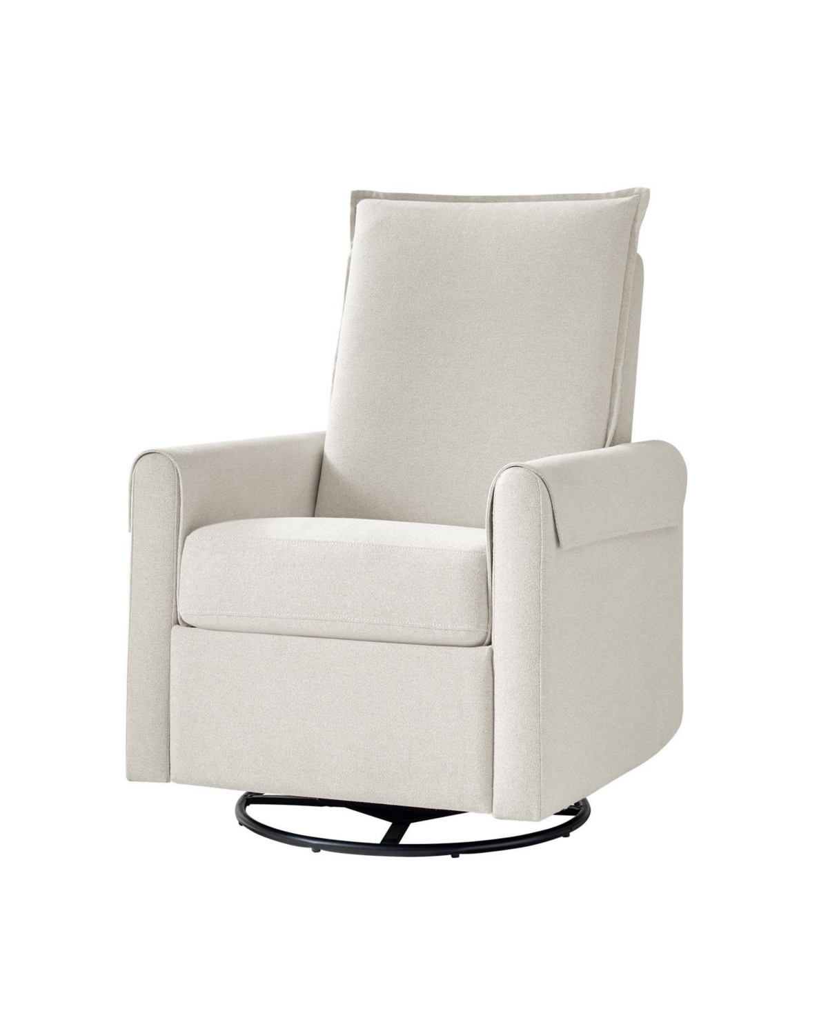Click here for Lalia Swivel And Rocker Modern Recliner - White prices