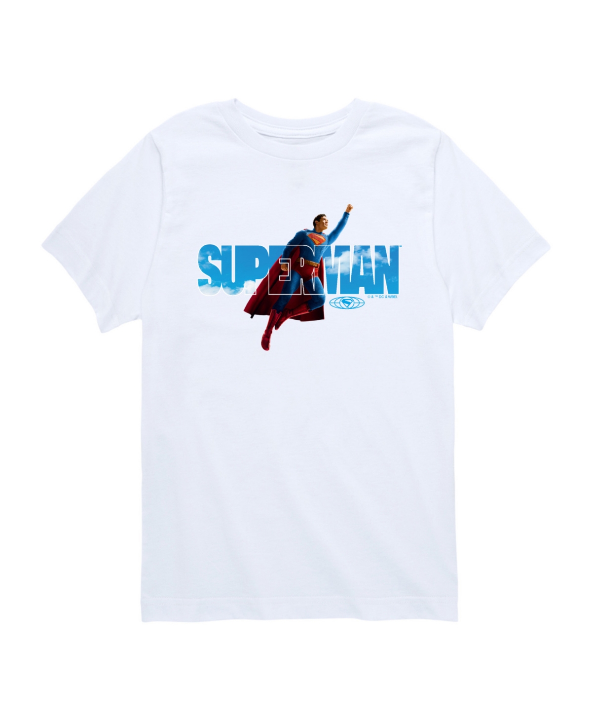Click here for Hybrid Big Boys Superman Logo Graphic T-Shirt - Wh... prices