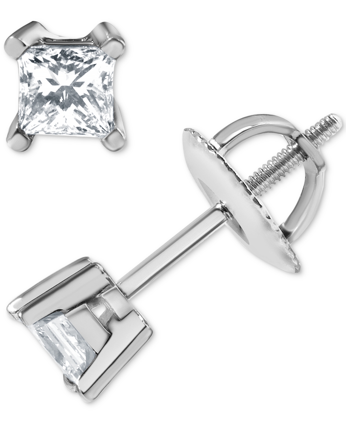 Click here for Diamond Princess-Cut Stud Earrings (1/3 ct. t.w.)... prices