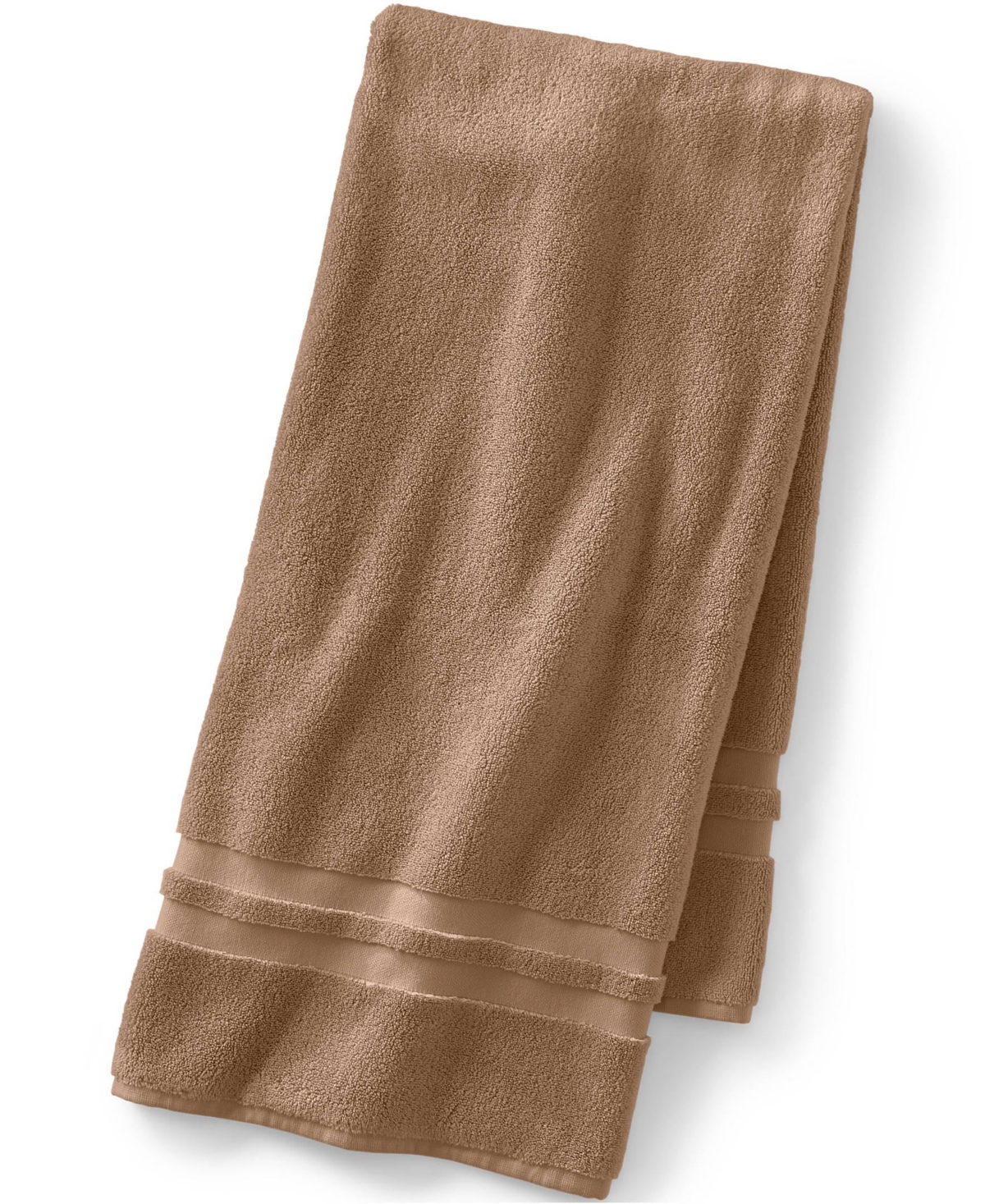 Click here for Lands End Essential Cotton Bath Sheet - Dark jute... prices