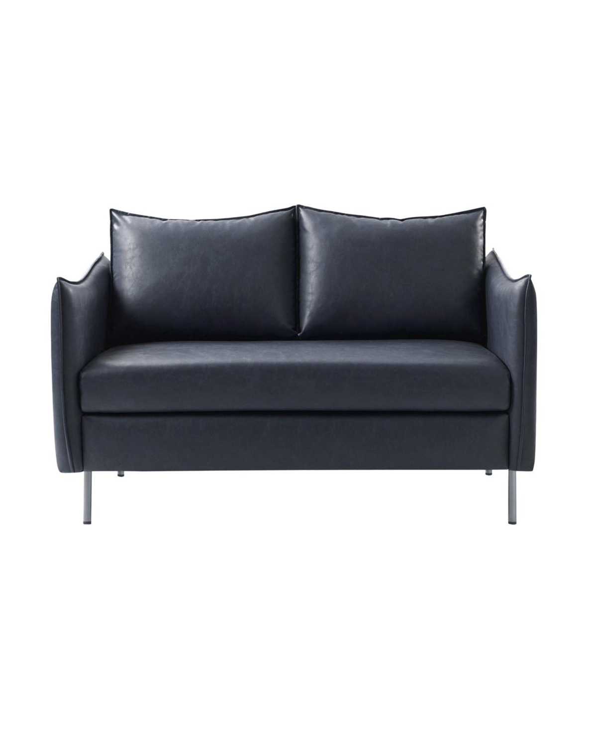 Click here for Monroe Modern Industrial-Style Pu Leather Sofa wit... prices
