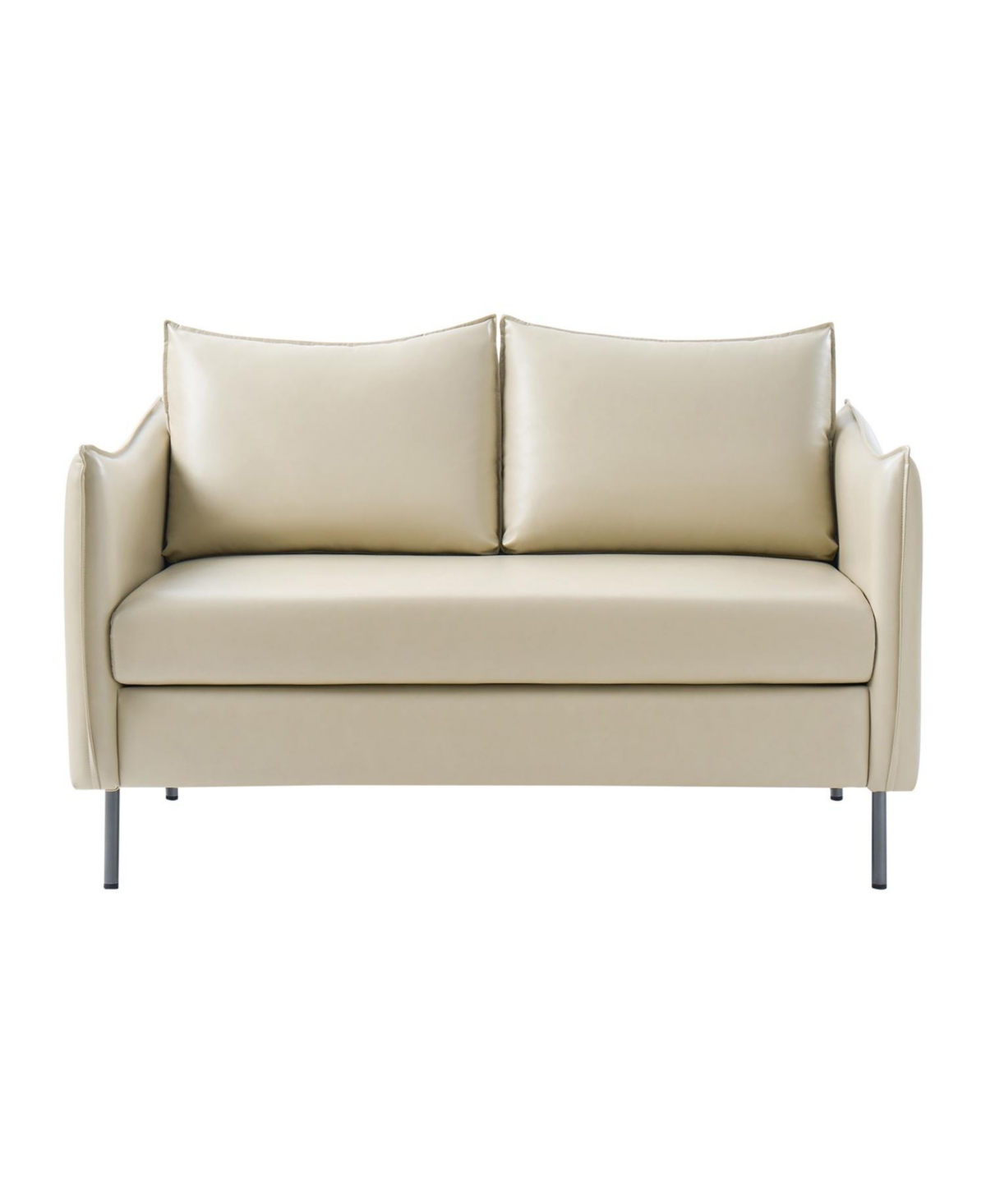 Click here for Monroe Modern Industrial-Style Pu Leather Sofa wit... prices
