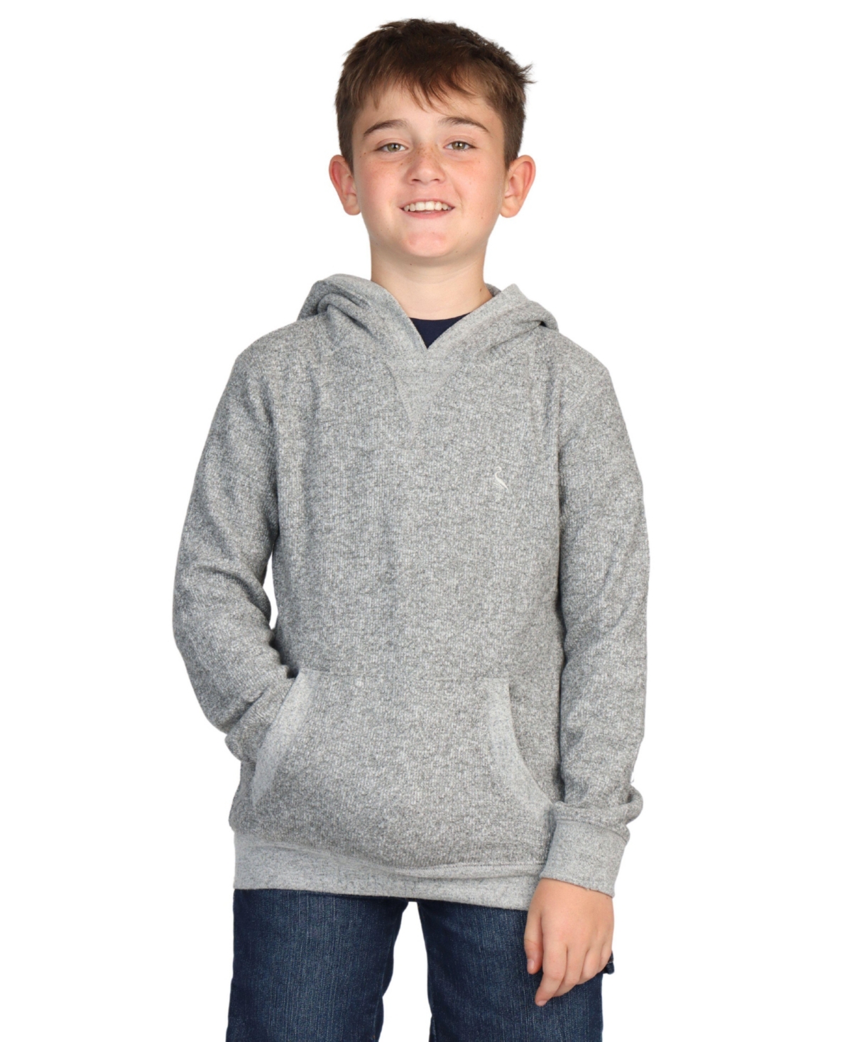 Click here for Tailorbyrd Boys Cozy Hoodie - Grey heather prices