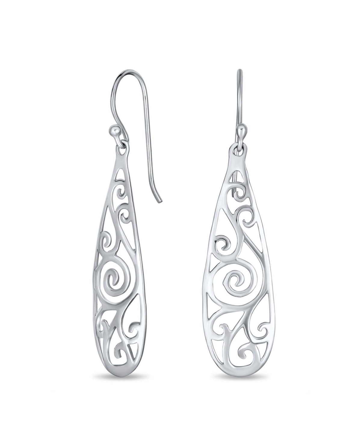 Click here for Bling Jewelry Balinese Dangle Earrings with Filigr... prices