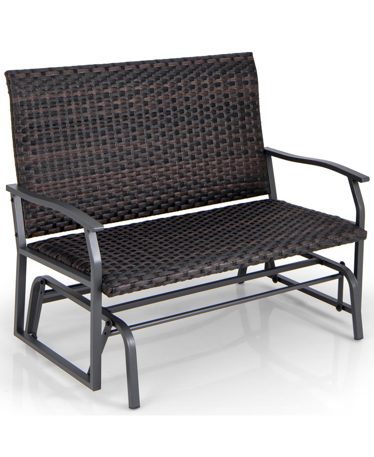 Click here for All Weather Outdoor 2-Person Swing Glider Bench wi... prices