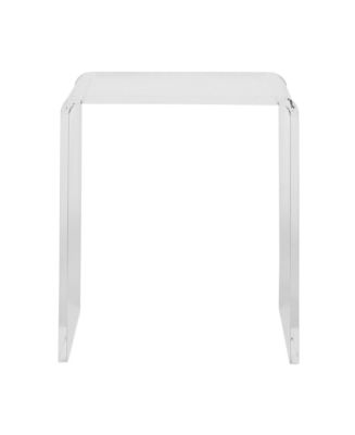 Heavy Duty Square End Table – Strong Plastic and Acrylic Build for Your ...