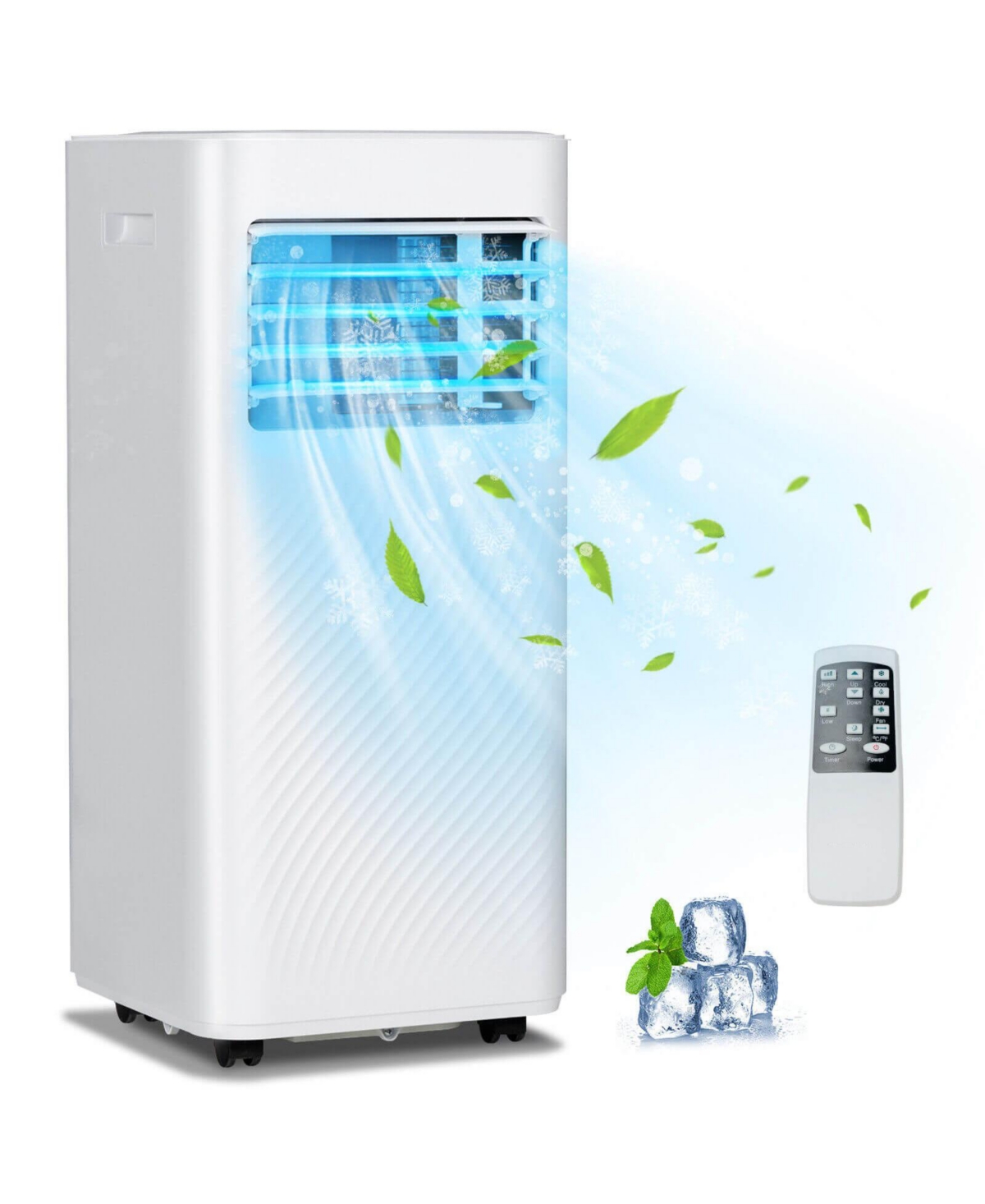 Click here for 8000 Btu Portable Air Conditioner Cools 250 Sq.Ft... prices