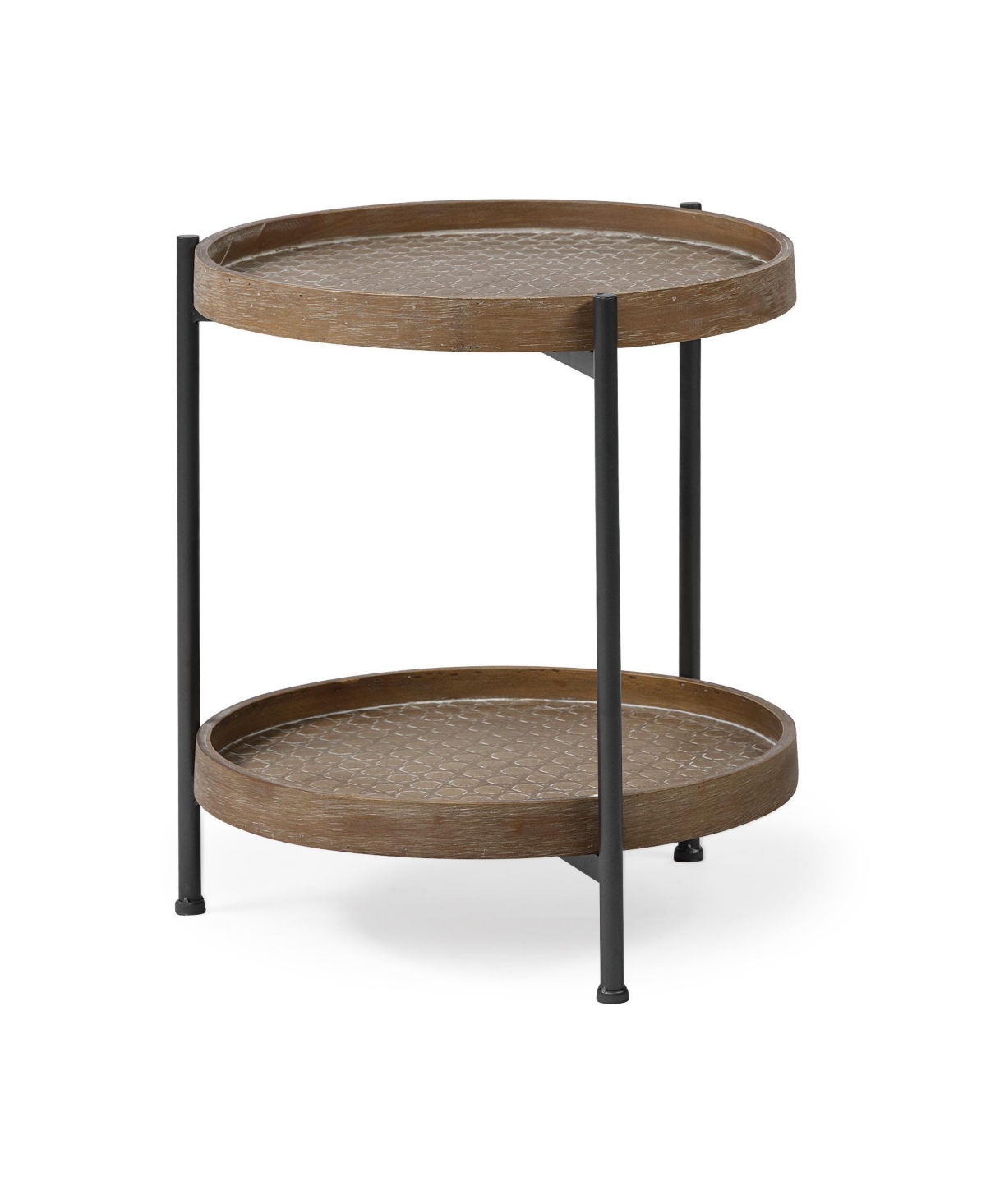 Click here for Handcrafted Solid Wood Round End Table – Ru... prices