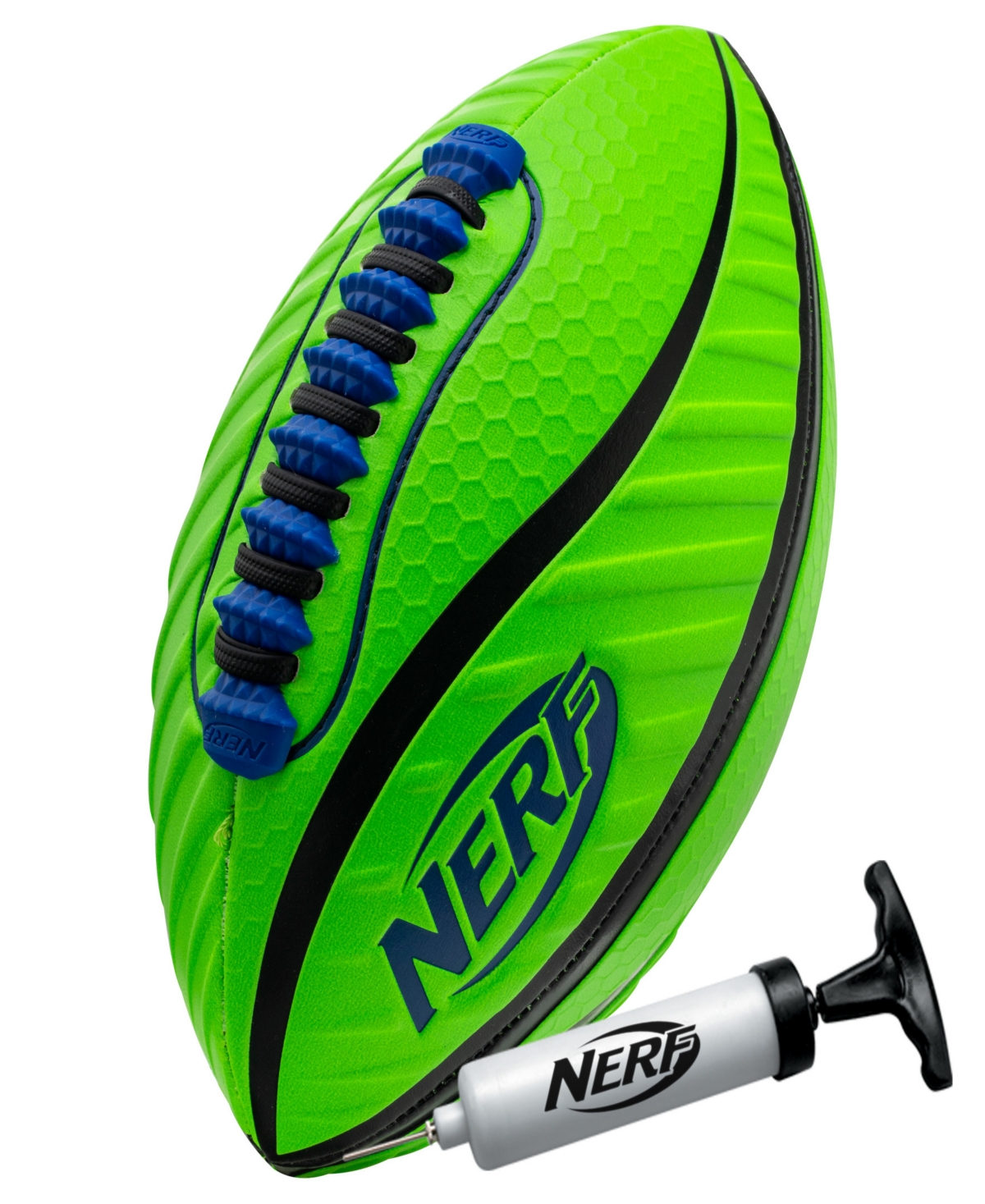 Click here for Franklin Sports Nerf Spiral Grip football - Green prices