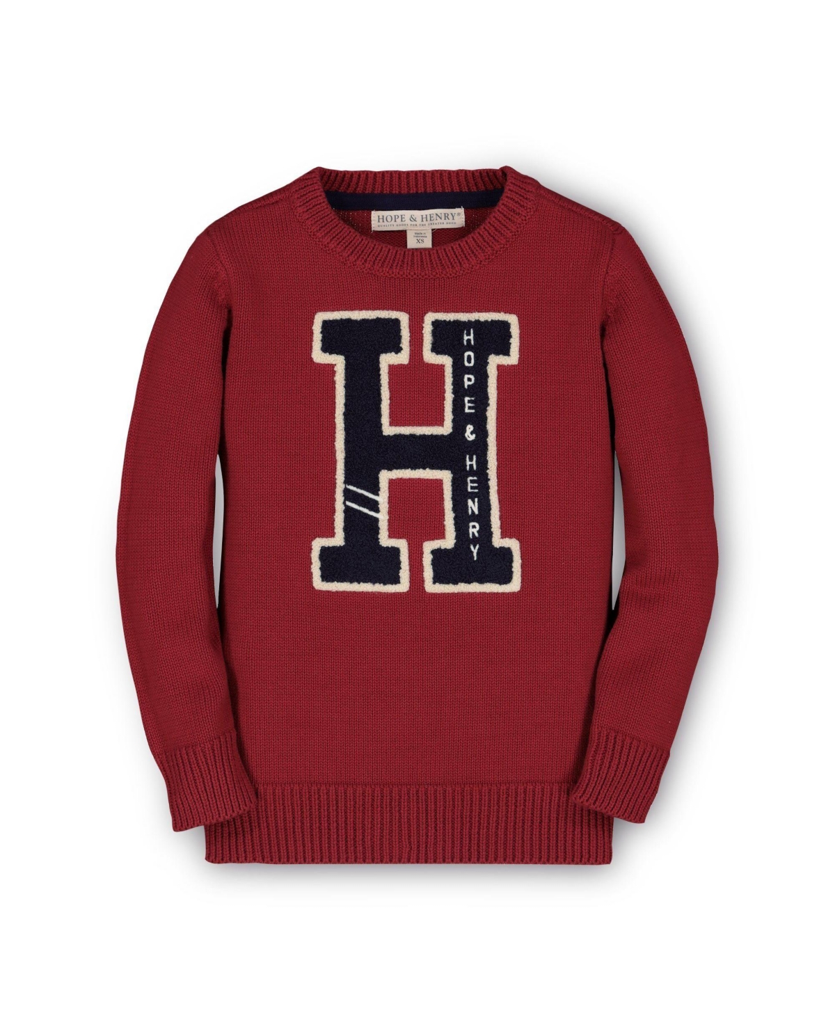 Click here for Hope & Henry Baby Boys Varsity Pullover Sweater -... prices