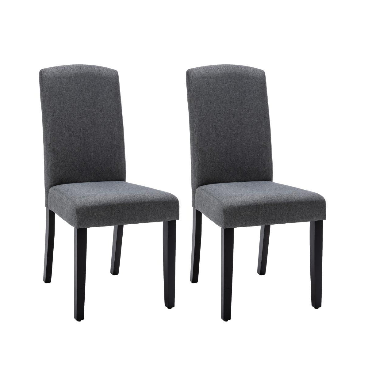Click here for Set of Two Elegant Polyester Fabric Upholstered Di... prices