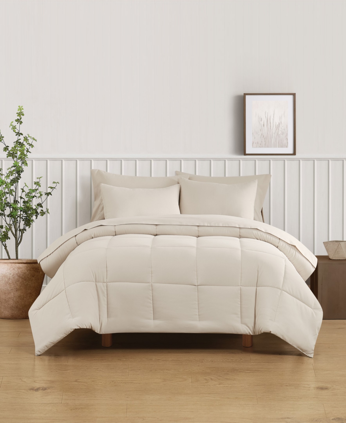 Click here for Truly Soft Green Solid 3-Pc. Comforter Set  Full/Q... prices