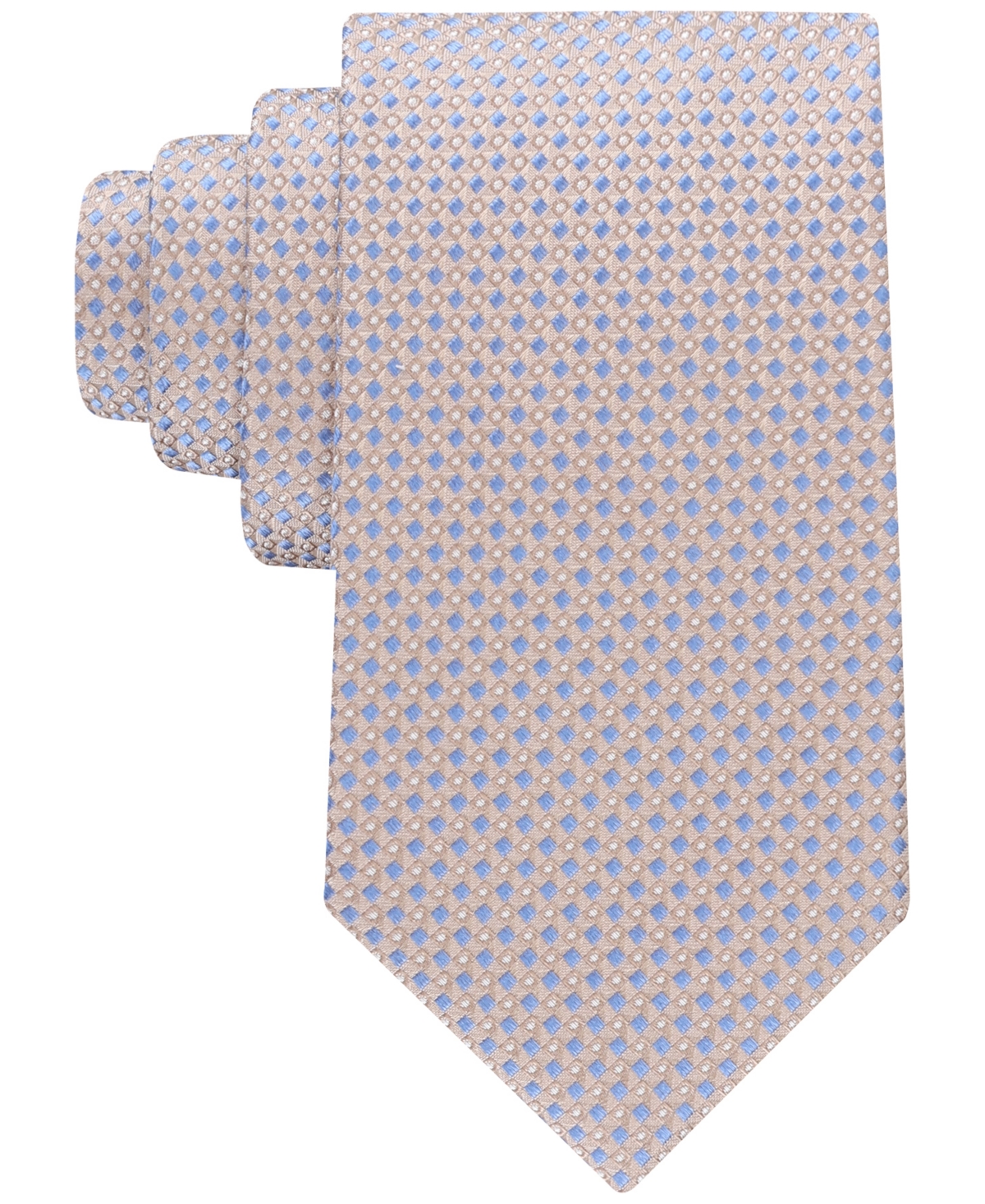 Click here for Tommy Hilfiger Mens Parma Micro-Pattern Tie - Taup... prices