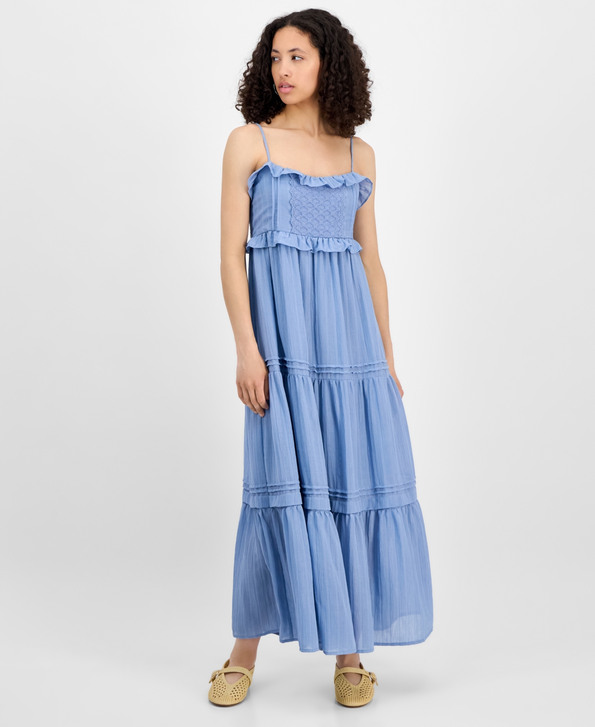 Click here for And Now This Womens Babydoll Maxi Dress  Exclusive... prices