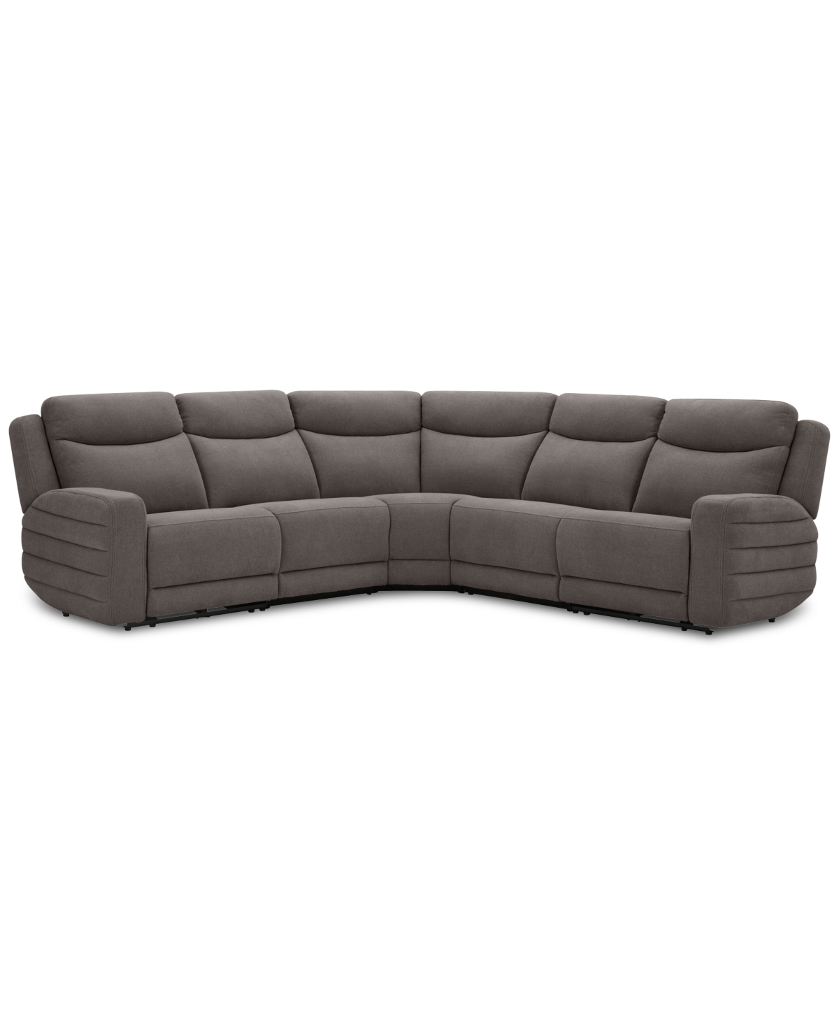 Click here for Kristyan 5-Pc. Fabric Sectional with 2 Power Recli... prices