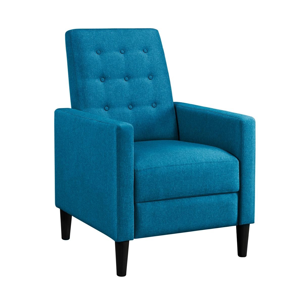 Click here for Yaheetech Mid-Century Fabric Reclining Sofa - Blue prices