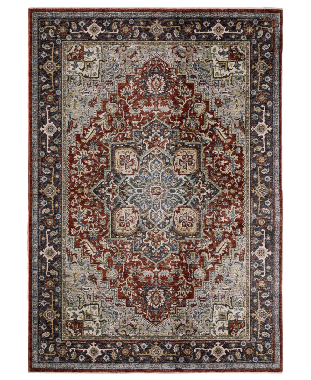 Click here for Oriental Weavers Eliana ELI11 67x96 Area Rug - Red prices