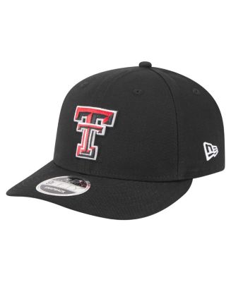 New Era Men's Black Texas Tech Red Raiders Low Profile 9FIFTY Snapback ...