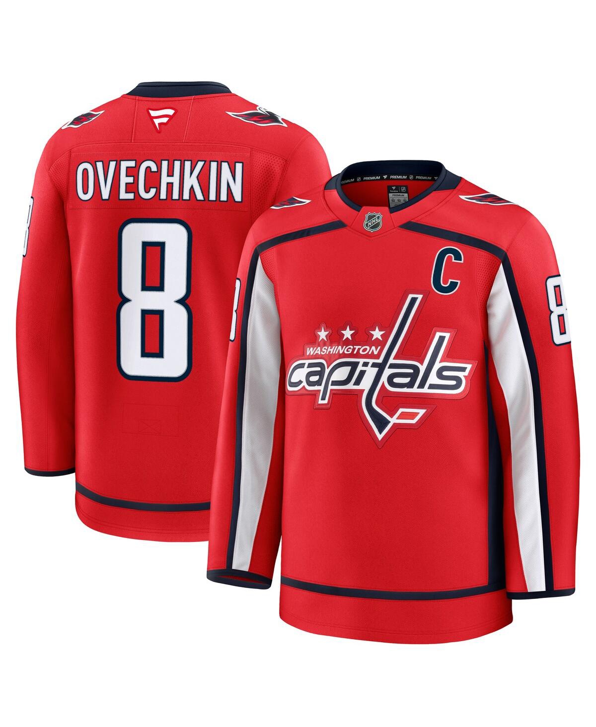 Click here for Fanatics Mens Alexander Ovechkin Red Washington Ca... prices