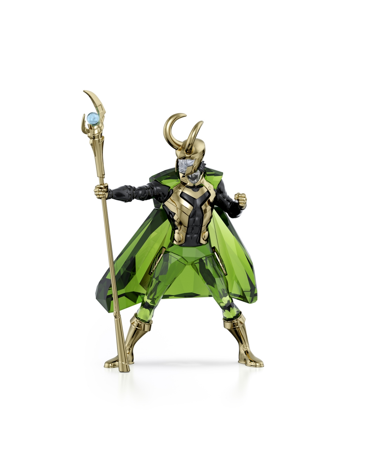 Click here for Swarovski Marvel Loki Figurine - Green prices