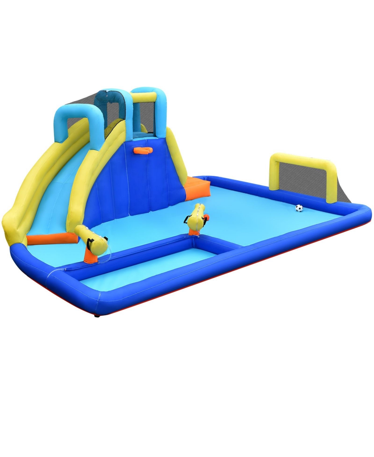 Click here for 6-in-1 Inflatable Water Slide Jumping House withou... prices