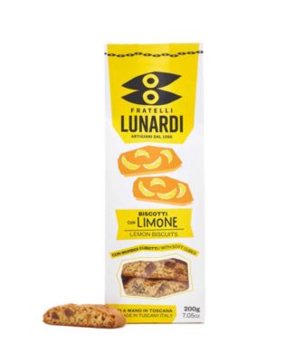 Zia Pia Lemon Biscotti, Set of 3 - Macy's