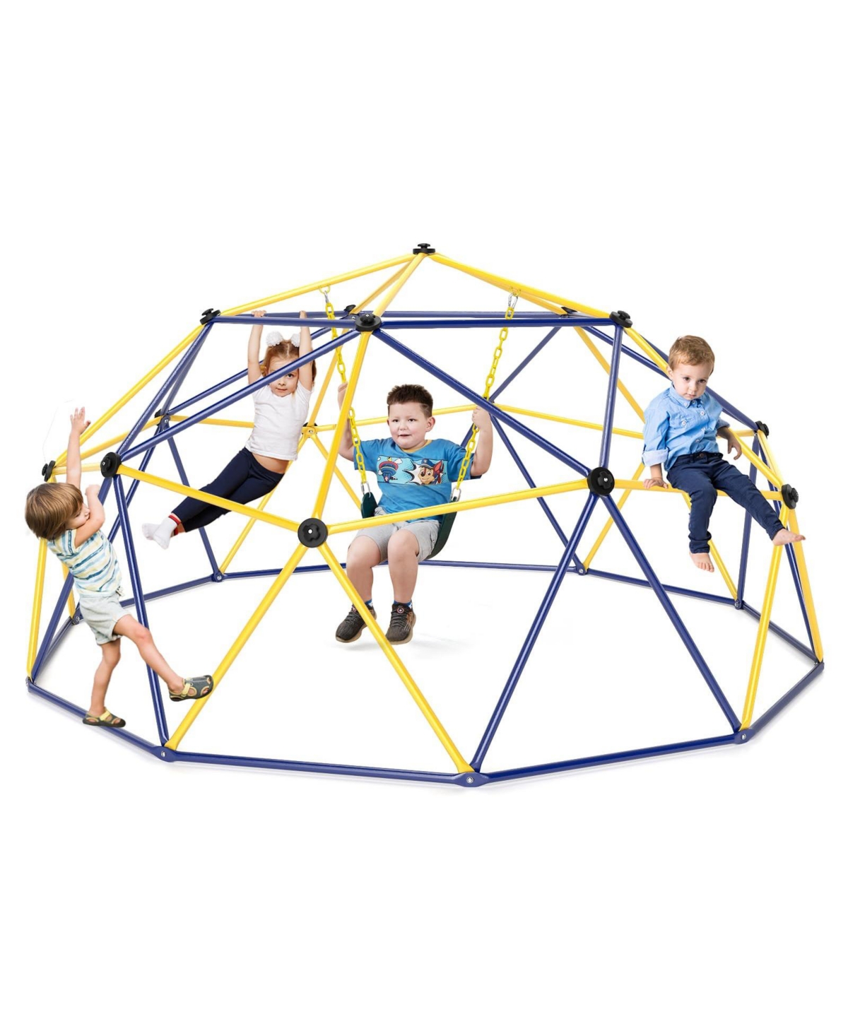 Click here for 10 Feet Dome Climber with Swing and 800 Lbs Load C... prices