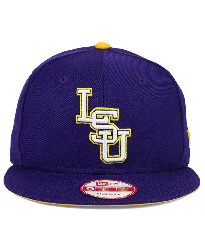 New Era LSU Tigers Core 9FIFTY Snapback Cap - Macy's