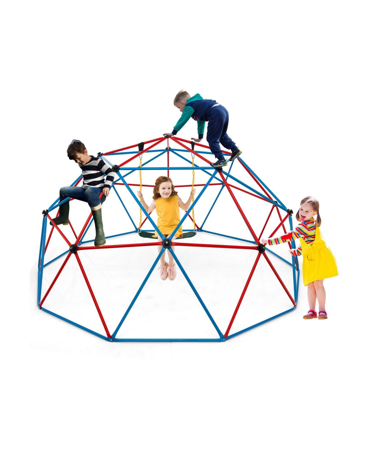 Click here for 10 Feet Dome Climber with Swing and 800 Lbs Load C... prices
