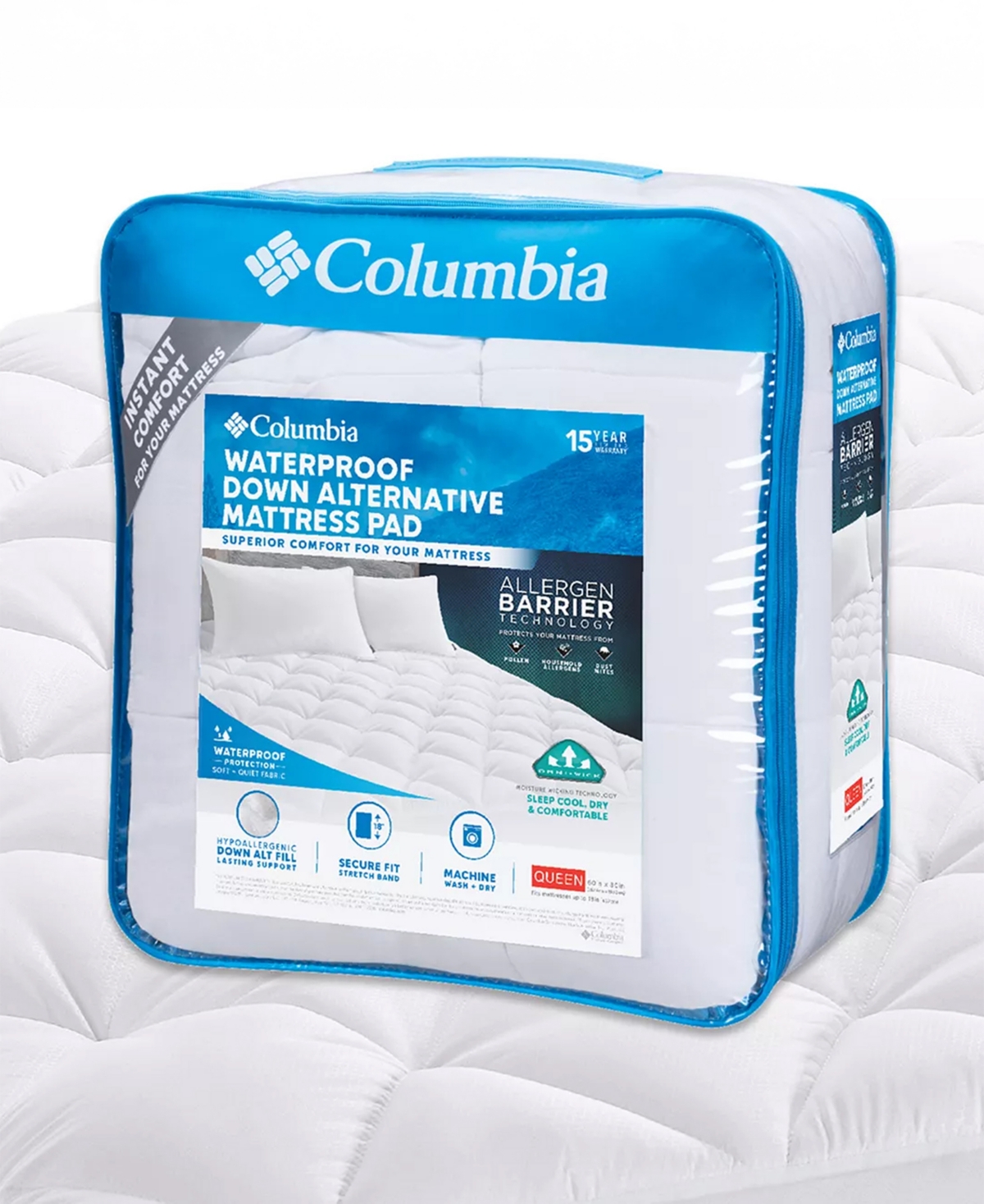Click here for Columbia Waterproof Down Alternative Mattress Pad... prices