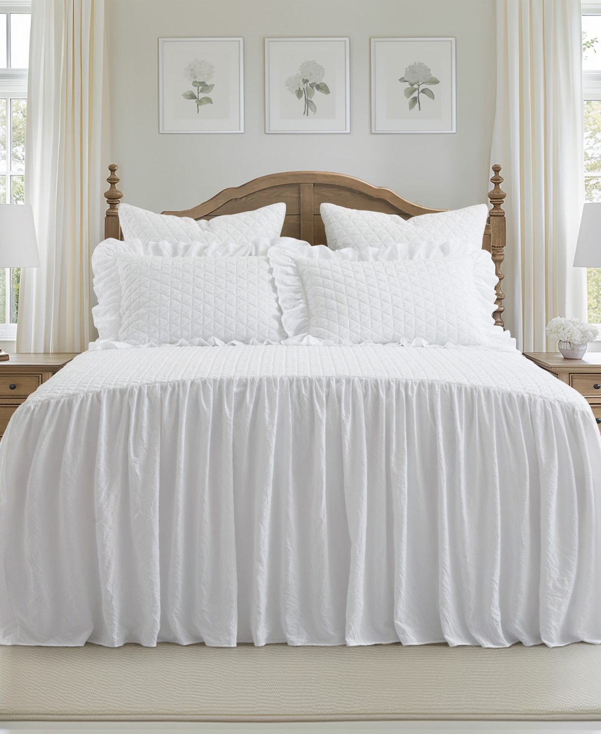 Click here for Levtex Rowan Enzyme Washed 2-Pc. Bedspread Set  Tw... prices