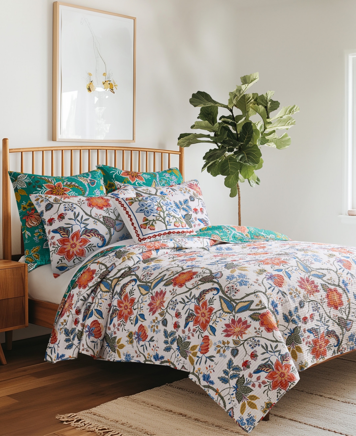 Click here for Levtex Carmina Reversible 3-Pc. Quilt Set  King/Ca... prices