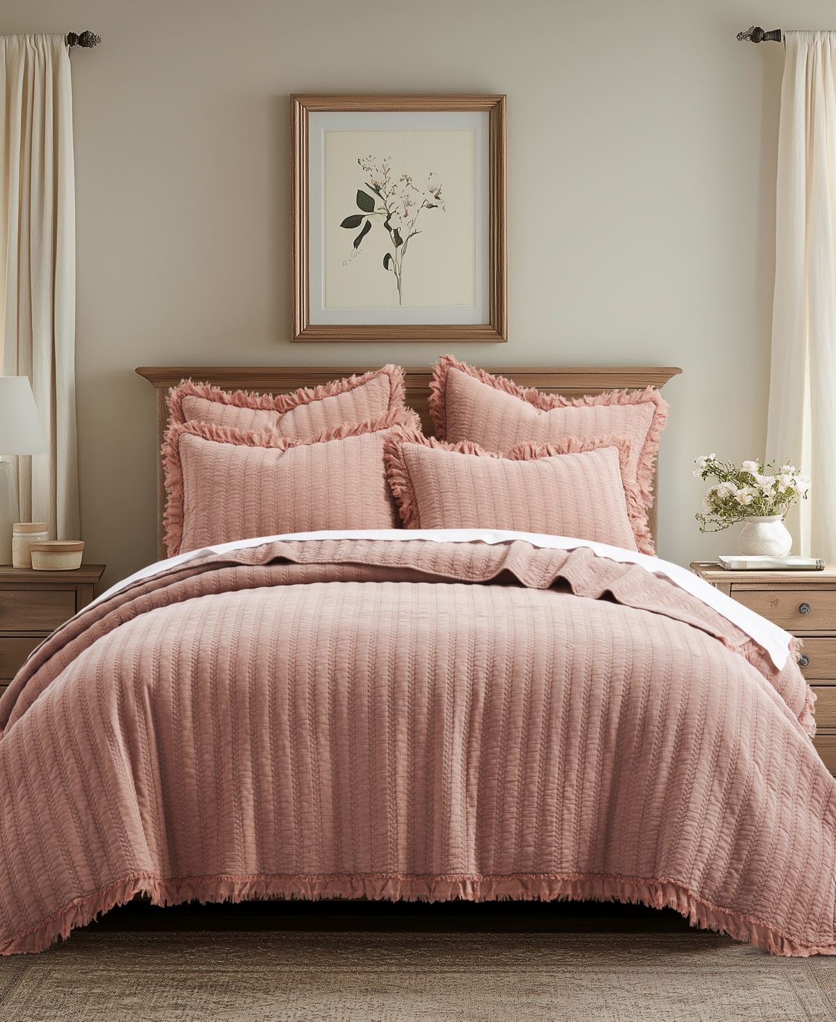 Click here for Levtex Wilhemina Stone Washed 3-Pc. Quilt Set  Ful... prices
