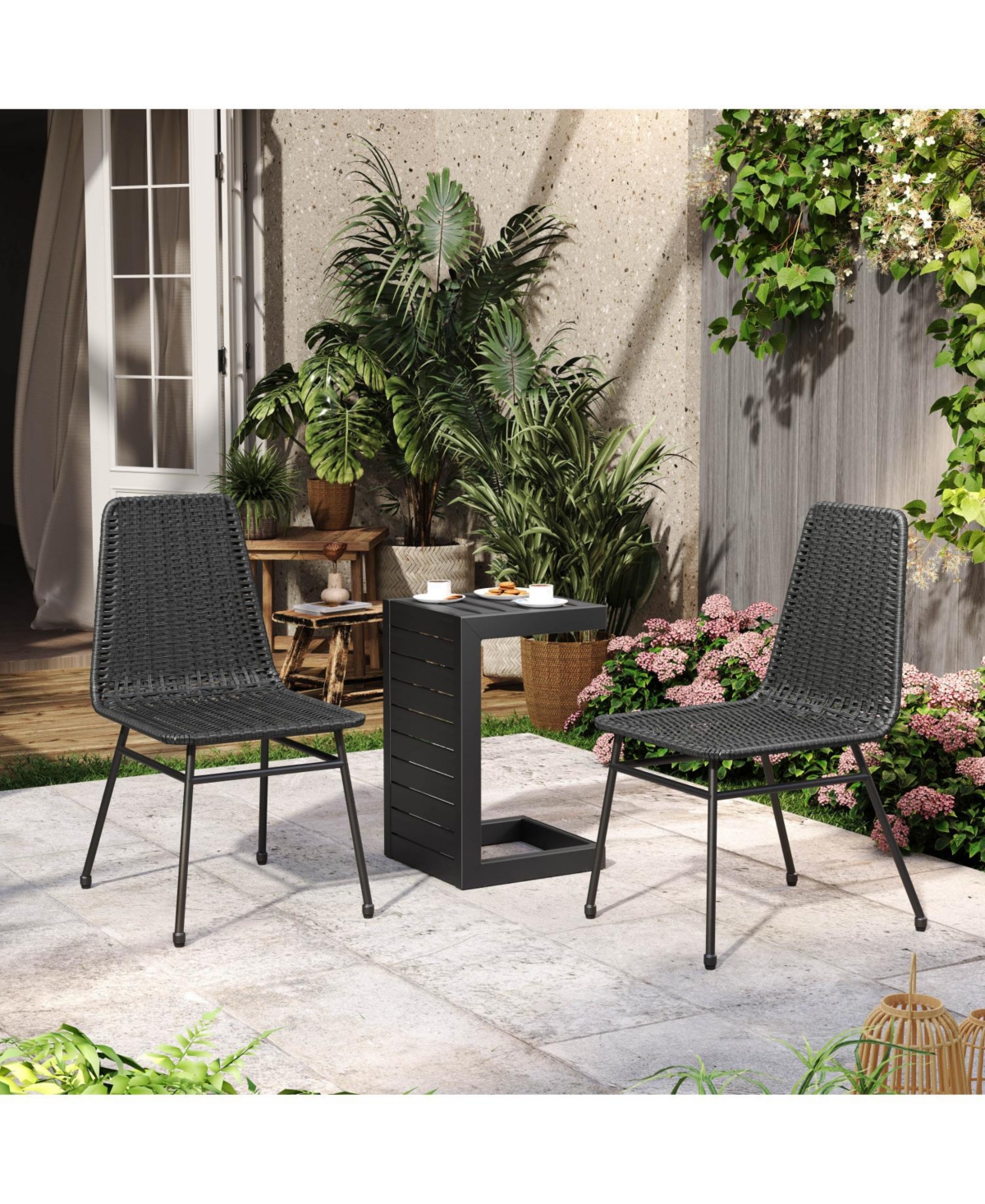 Click here for Streamdale Chair(2)+Accent Table - Dark brown prices