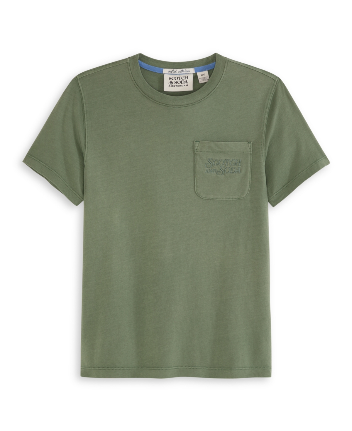 Click here for Scotch & Soda Big Boys Garment Wash T-Shirt - Medi... prices