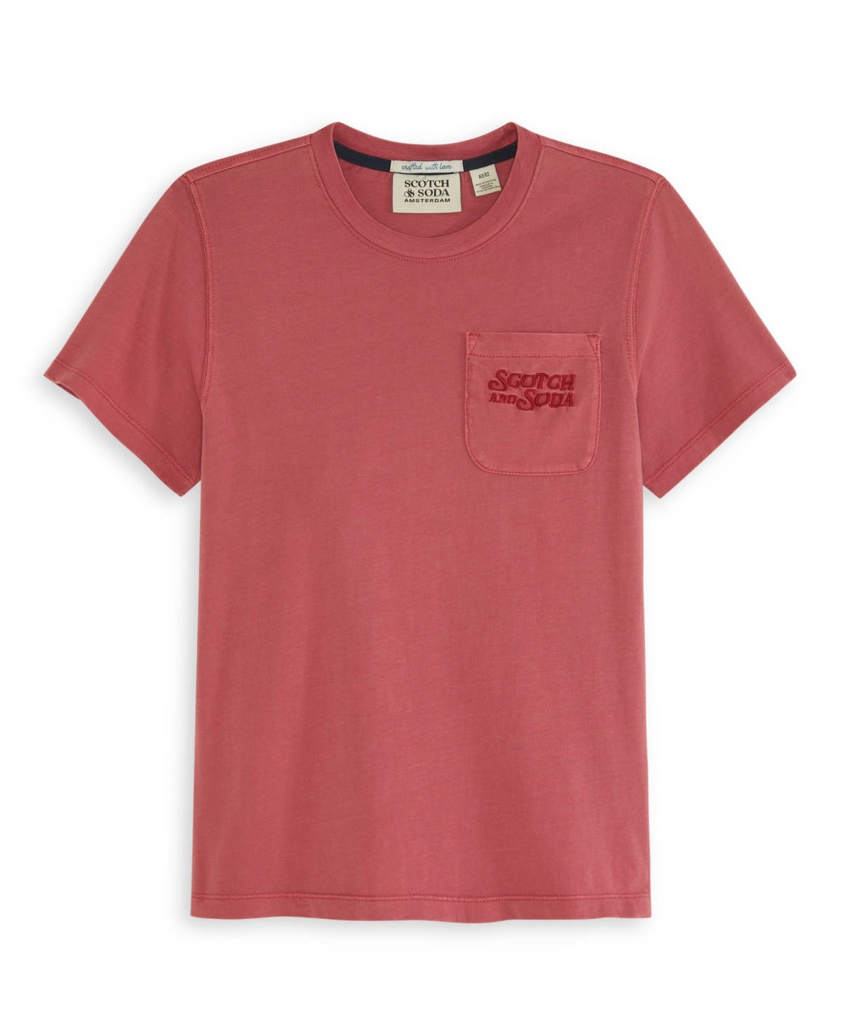 Click here for Scotch & Soda Big Boys Garment Wash T-Shirt - Past... prices