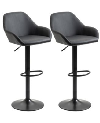 Streamdale Furniture Adjustable Bar Stools, Swivel Counter Height ...