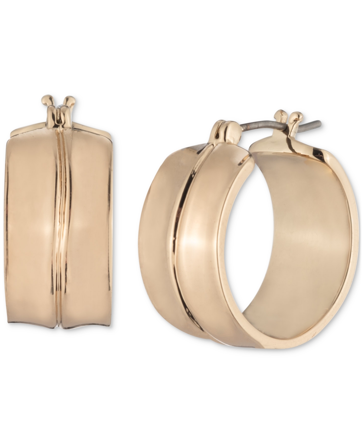 Click here for Lauren Ralph Lauren Polished Small Huggie Hoop Ear... prices