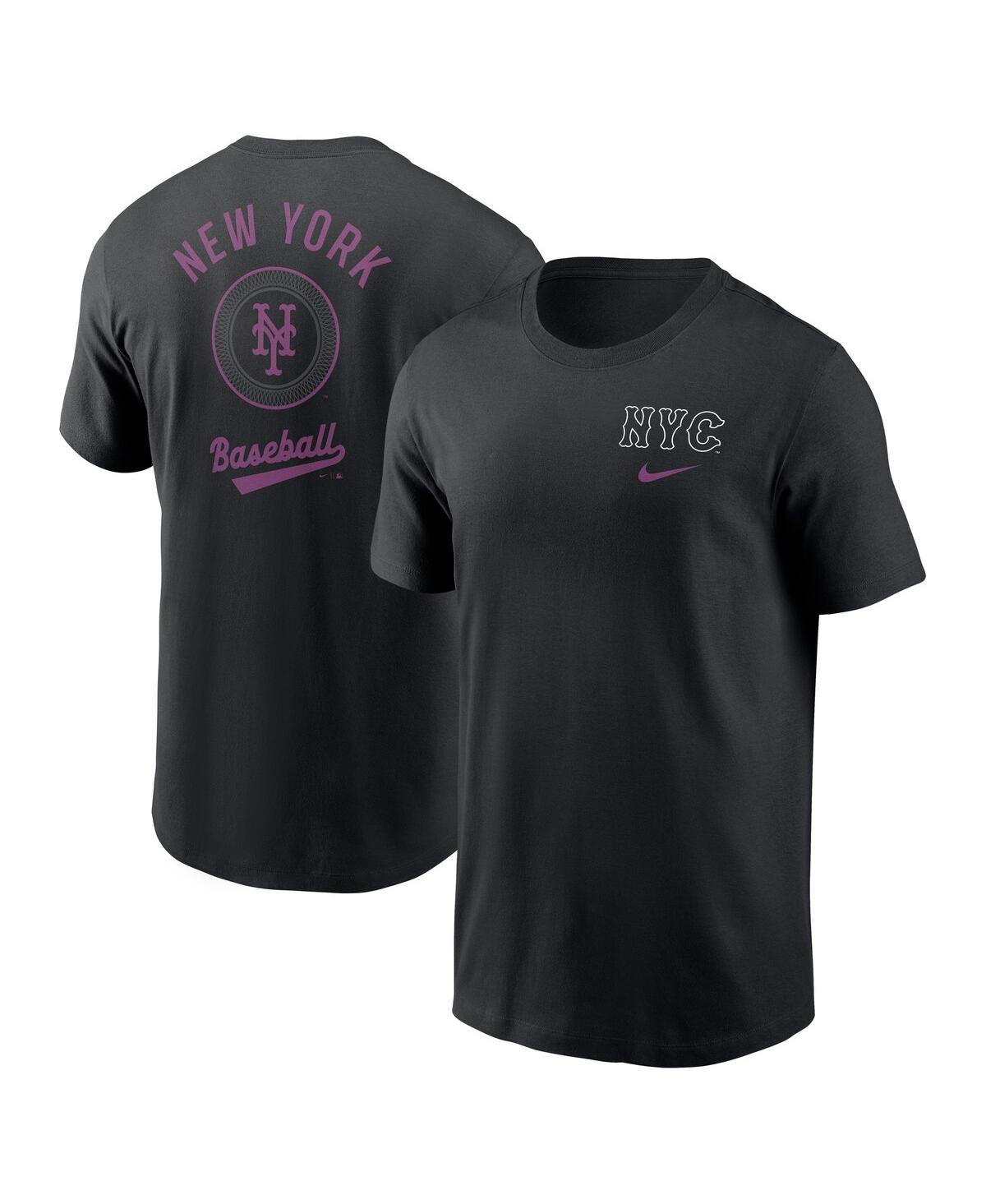 Click here for Nike Mens Black New York Mets 2025 City Connect T-... prices