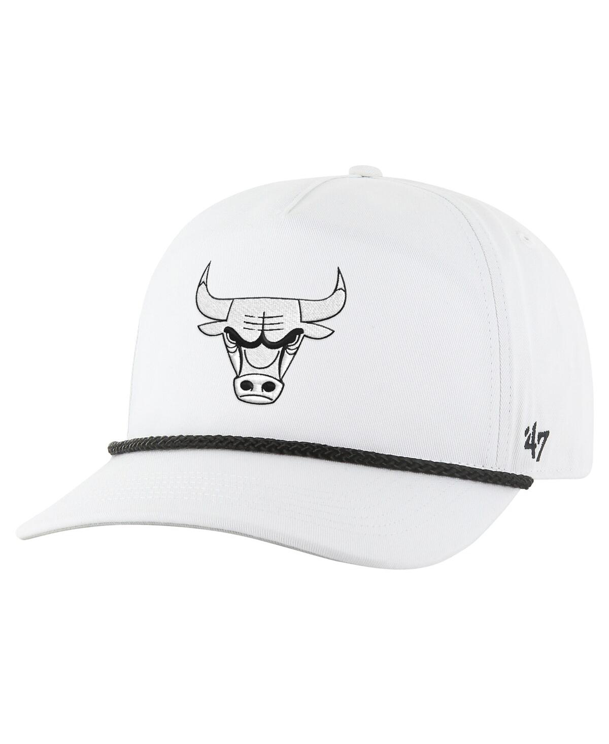 Click here for 47 Brand Mens White Chicago Bulls Rope Hitch Adjus... prices
