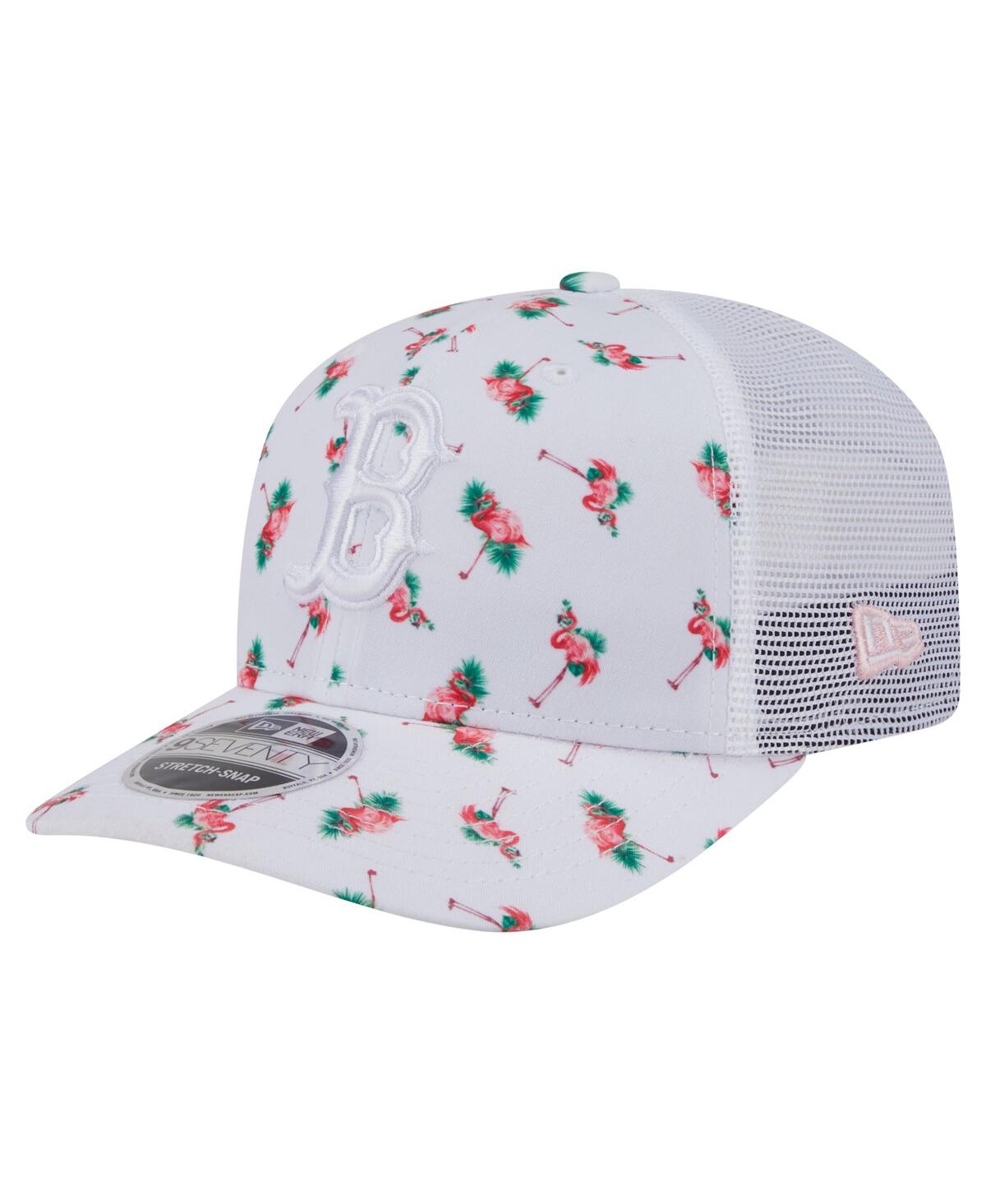 Click here for New Era MensÂ White Boston Red Sox Flamingo Mesh B... prices