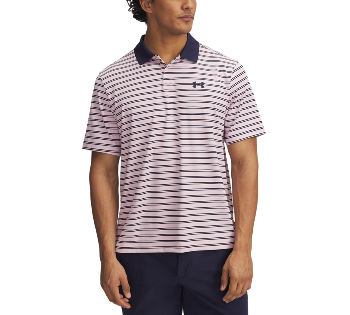 Click here for Under Armour Mens Matchplay Printed Logo Polo Shir... prices