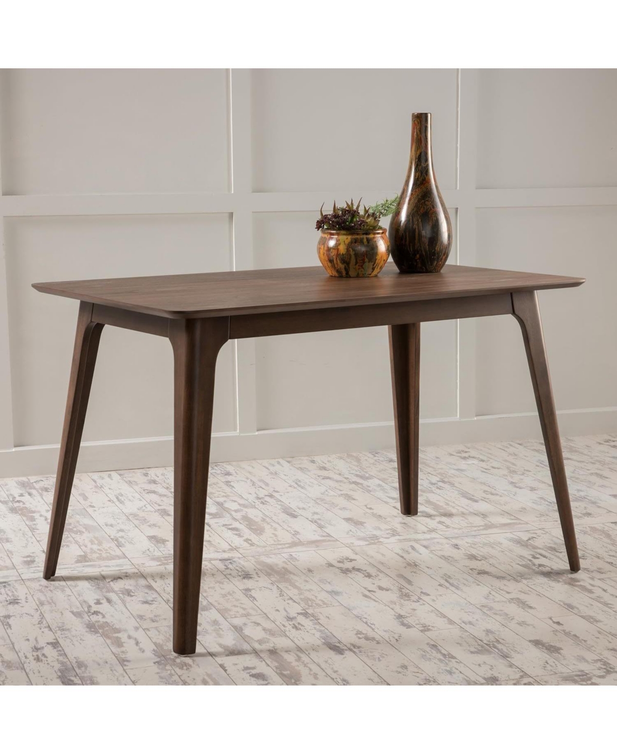 Click here for Streamdale Dining Table Solid Wood Legs  Walnut -... prices