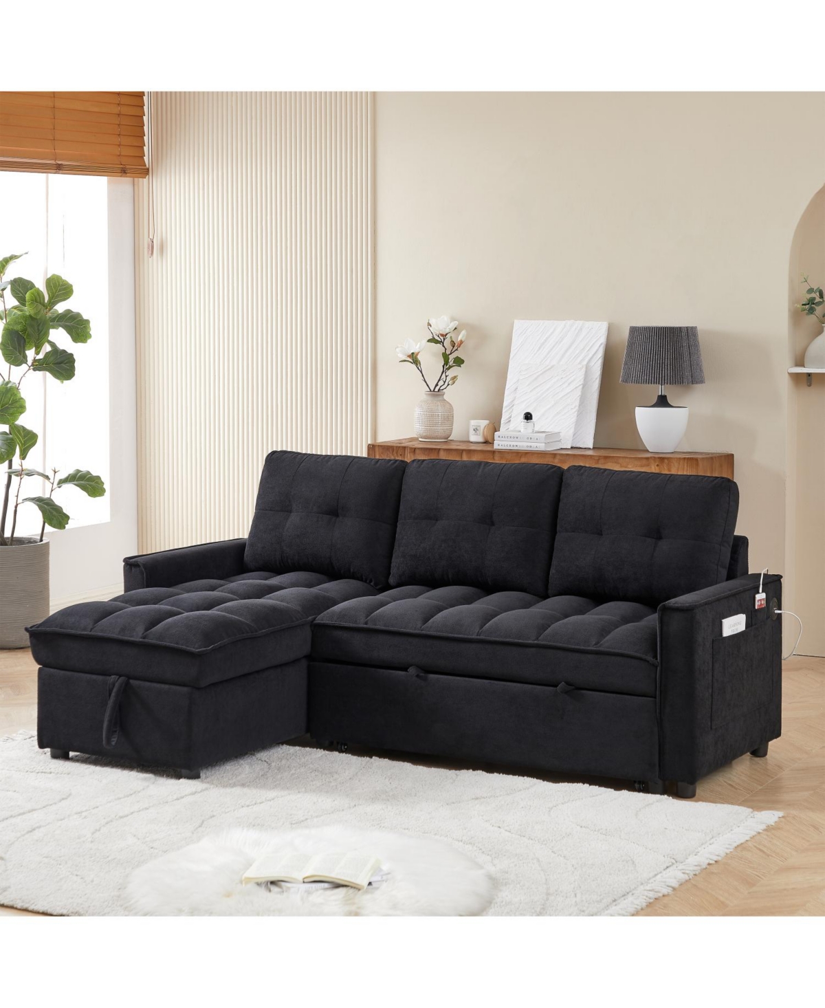 Click here for 78.75" Reclining Sofa  Pull-Out Sofa Bed with... prices