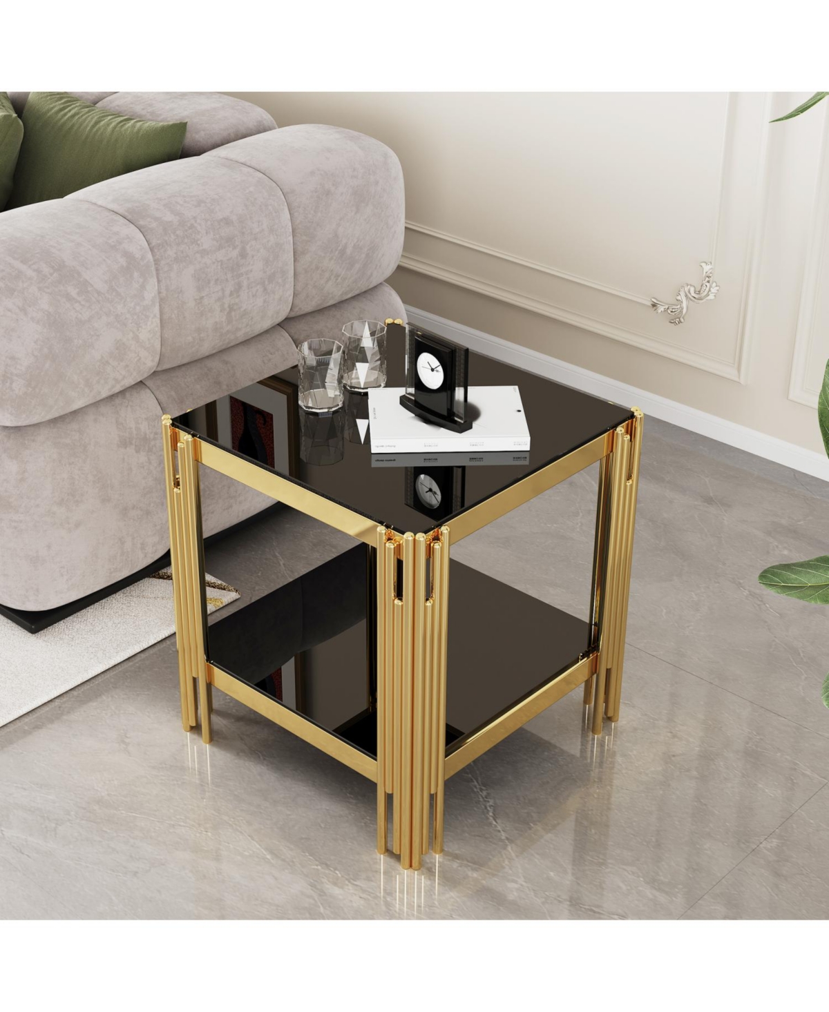 Click here for Top and Bottom Double Layer Tempered Glass End Tab... prices