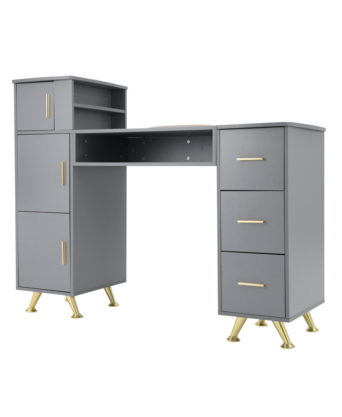 Click here for Streamdale Vanity Desk with Drawer and Storage Cab... prices