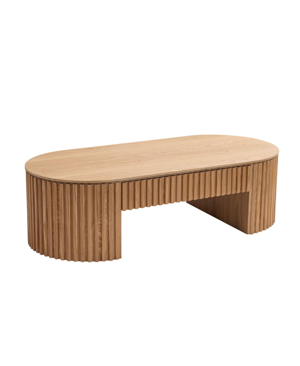 Click here for Streamdale 51" Oval Wood Coffee Table with Dr... prices