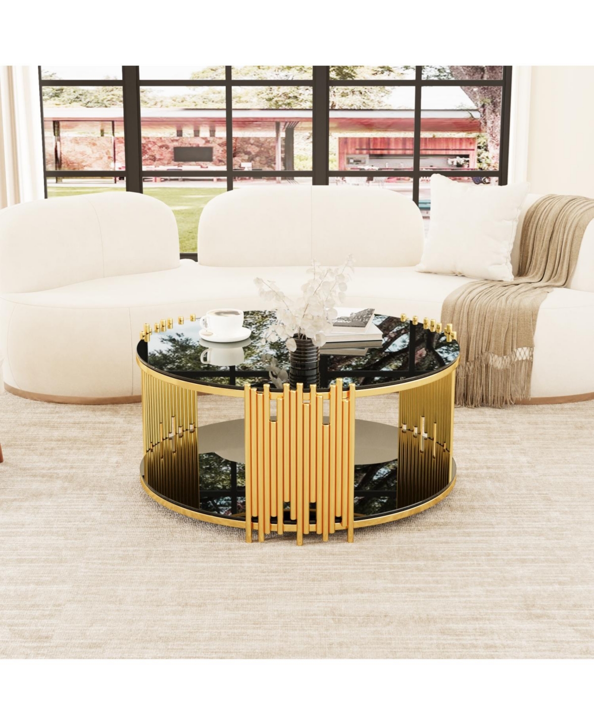 Click here for Streamdale Furniture Modern Stainless Steel Coffee... prices