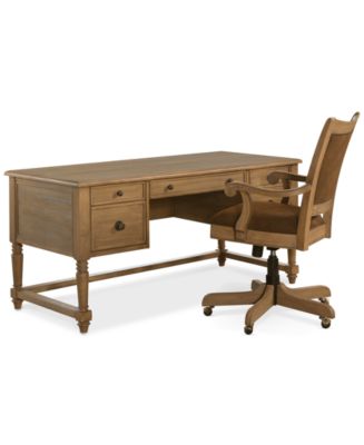 CLOSEOUT! Sherborne Home Office Furniture, 2-Pc. Set (Writing Desk ...