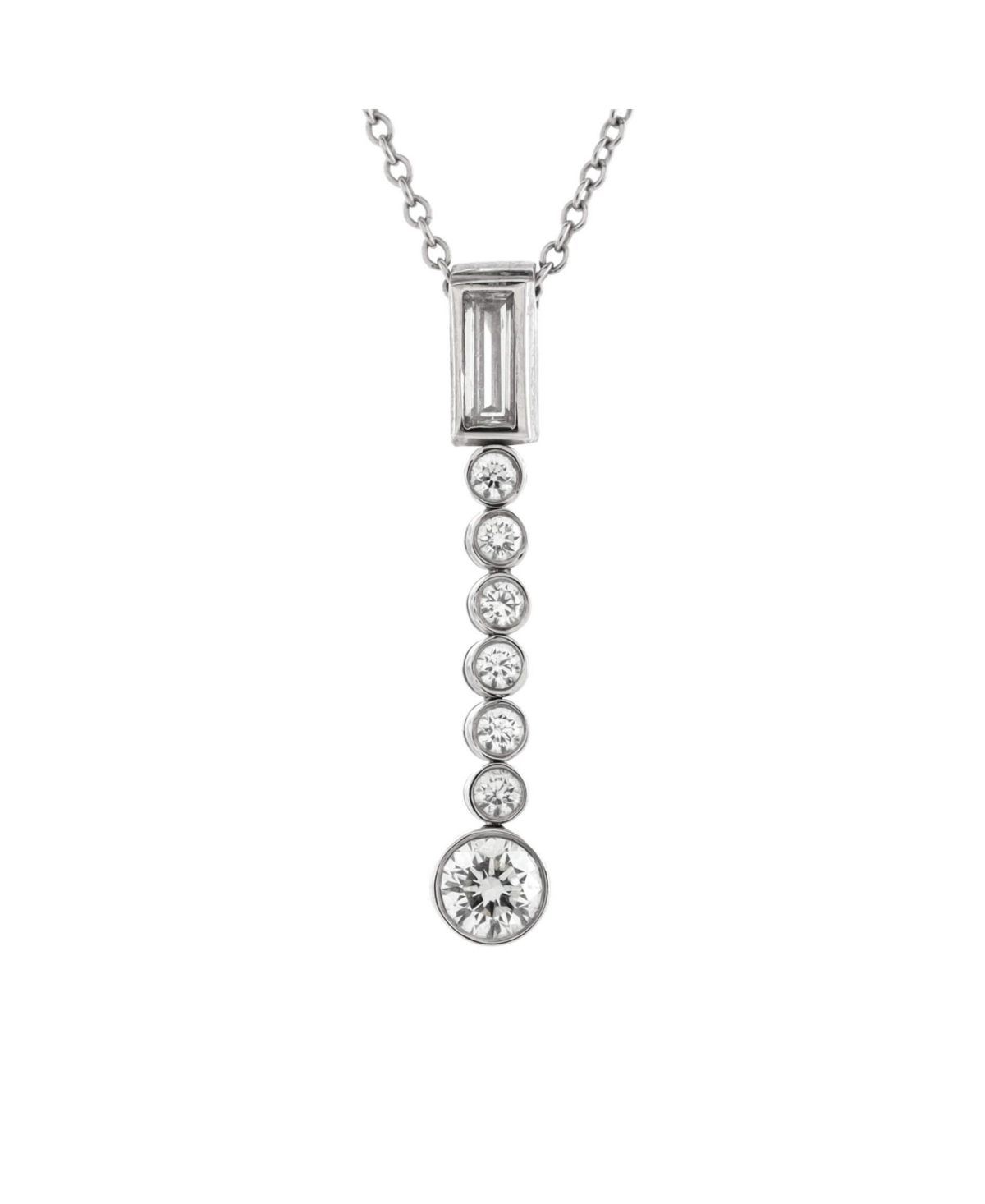 Click here for Pre-Owned Tiffany & Co. Jazz Drop Pendant Necklace... prices